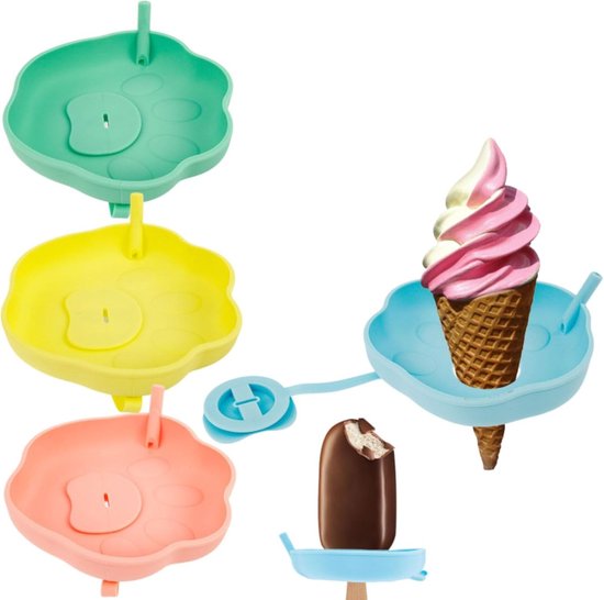 2-in-1 Drip Free Popsicle voor Kinderen - Silicone met Rietje - BPA ...
