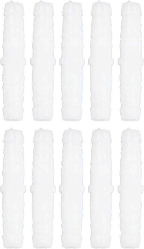 10pcs Plastic Hose Connectors - Rechtstreekse Connector 6mm/6mm ...
