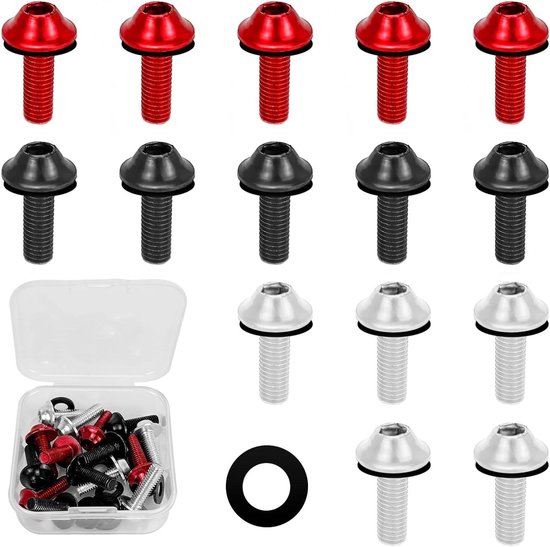 Velto95 - Motoronderdelen Set: Aluminium Schroeven M5 x 16mm voor ...