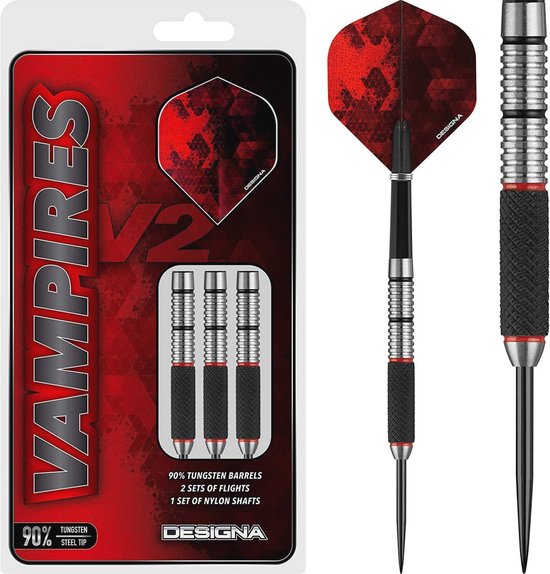 V2 Darts Set 27g met Stalen Tip en Accessoires | bol