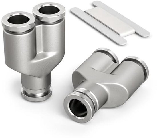 12mm 3-Weg Y Splitter Pneumatische Fitting - Push in Connect Adapter ...