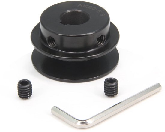 Enkele Groefschijf 2 Inch met 5/8 Inch Boring - Gietijzer V-riemschijf ...