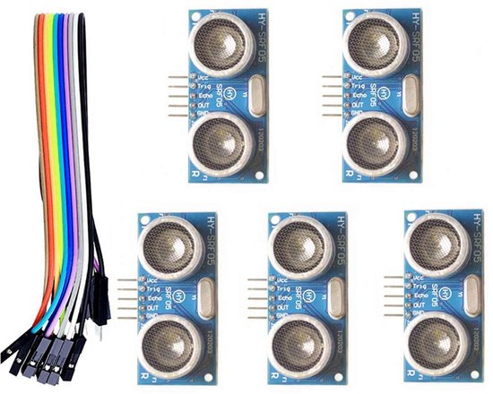 Ultrasone Sensor Module 5 stuks voor Arduino en Raspberry Pi | bol