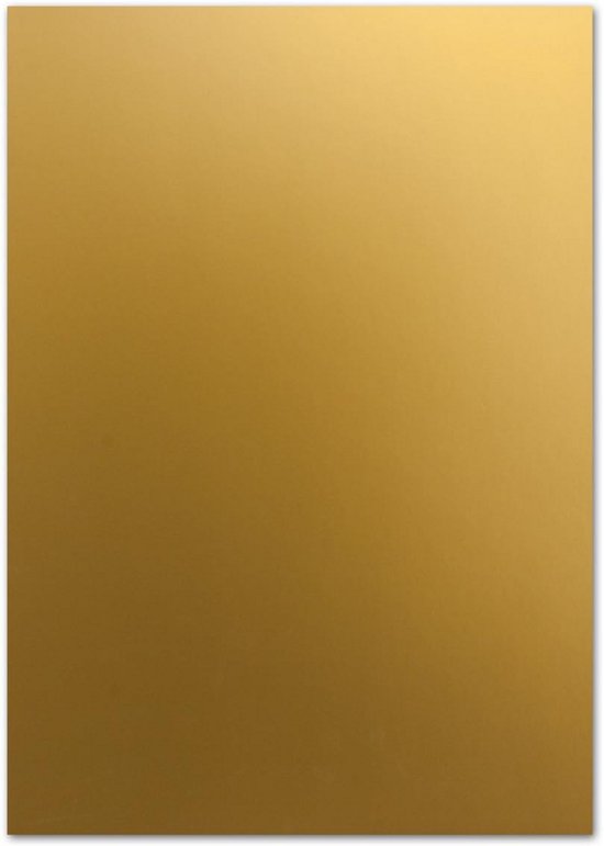 20x A4 Metallic Goud Knutselkarton 250 g/m² - Stevig Papier voor ...