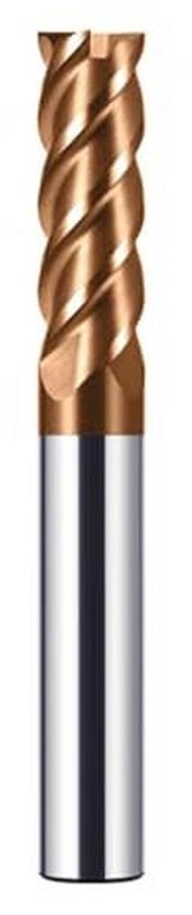 Hardmetaal Frees 10mm - 4 Tanden CNC Frees voor Staal, Metaal, Hout ...