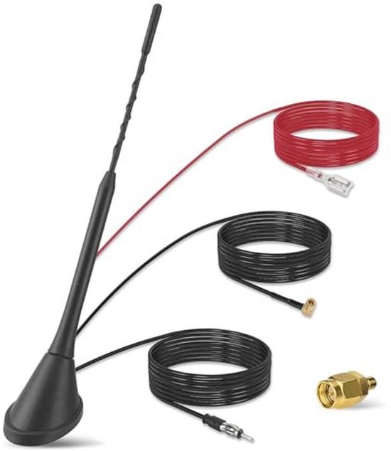 DAB/DAB+ Auto Antenne - Digitale Radio Dakantenne met Versterker ...