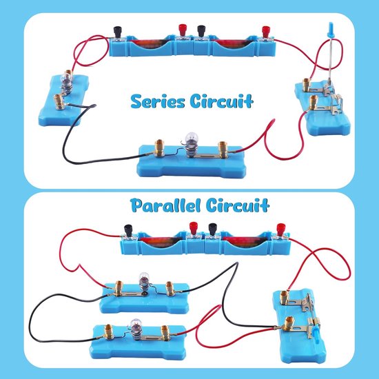 Educatieve circuitset voor beginners | Leer elektrisch schakelen en ...