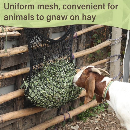 Filet à foin pour chevaux - Filets à foin - Hay Slowfeeder Deluxe - 160 ...