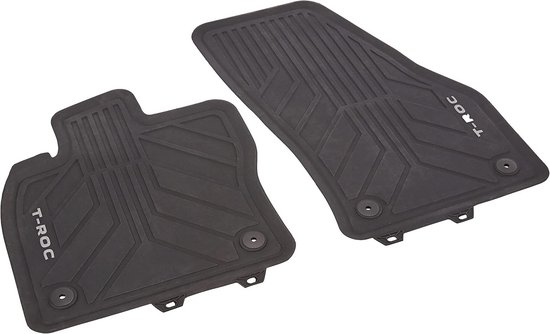 Alle weerbestendige rubber vloermatten 4X - zwart - duurzaam en ...