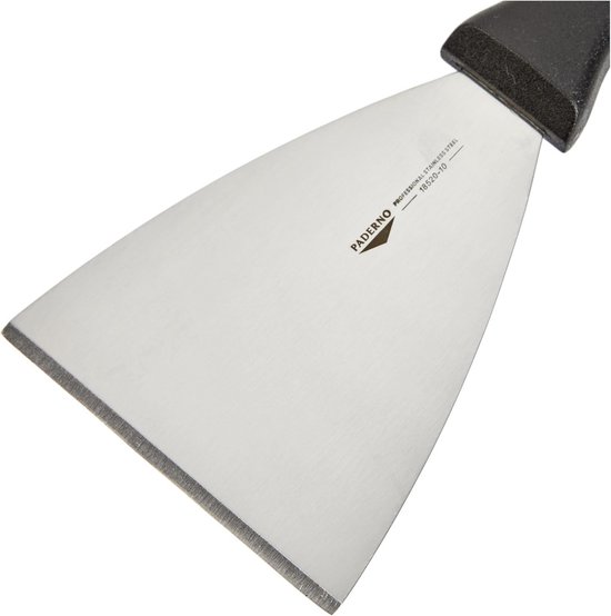 Triangular Stainless Steel Spatula - 10 cm - Set of 10 | bol