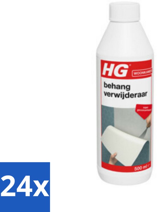 24 x HG Behangverwijderaar 500 ml - Behang Verwijderen ...