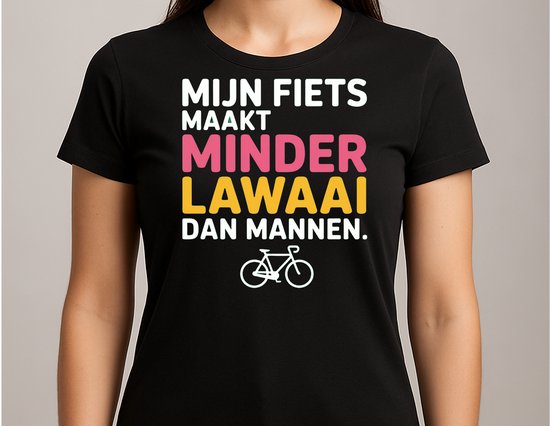 Dan Mannen Minj Fiets - T Shirt - Funny - Sarcasm - VrolijkKerstfeest ...