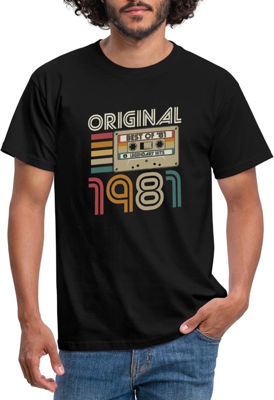 Vintage 1981 Born Cassette 40 Verjaardag Retro | bol