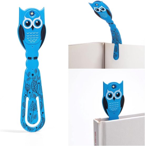 2-in-1 LED Leeslamp en Boekenlegger - Draagbare Leeslamp voor Kinderen ...