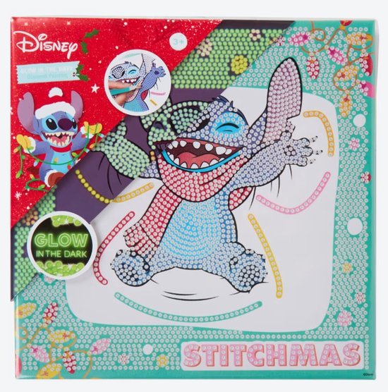 Disney Stitch Glow in the Dark Diamond Painting | bol