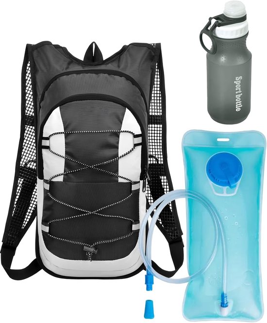 Stunq® 12L Drinkrugzak – Hardloop-, Fiets- en Ski-rugzak met 2L ...