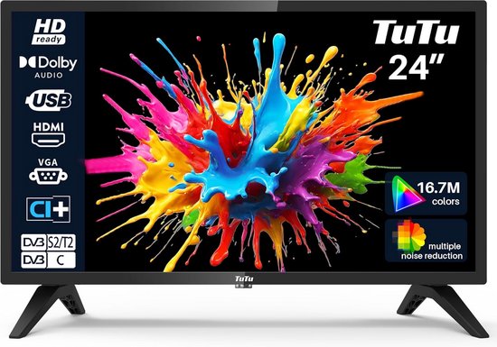 24 inch tv - Full HD - geen Smart TV - voor thuisgebruik | bol