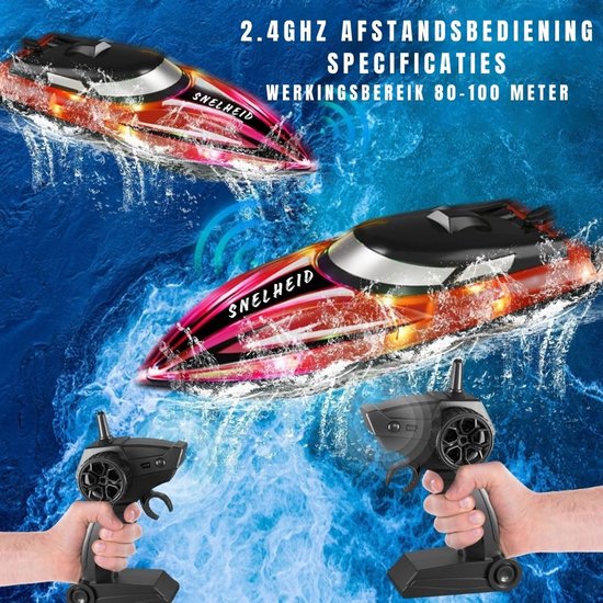 RWB® Bestuurbare Boot - RC Boot - Boot op Bestuurbare Afstand - 2 ...