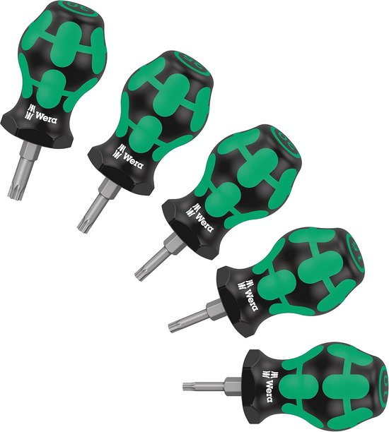 Stubby TORX Set - 5 Delig - Korte Bladen voor Moeilijk Bereikbare ...