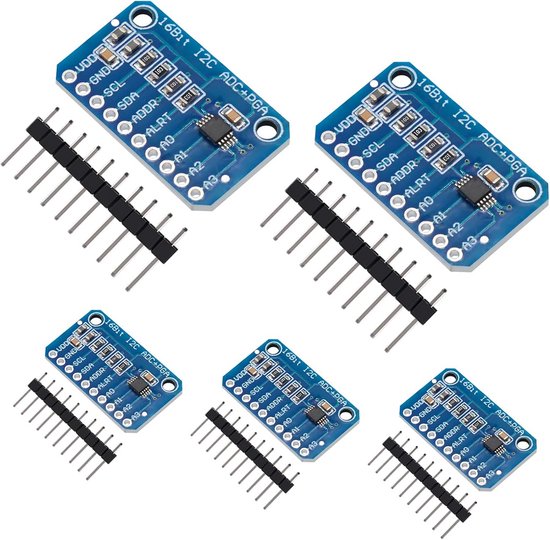 4 Kanaals Analoog naar Digitaal Converter Module 16-bit voor Arduino en ...