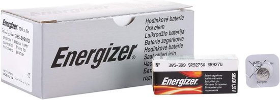 2 stuks Zilveroxide Knoopcel Batterijen 395 / 399 (SR927SW) voor ...