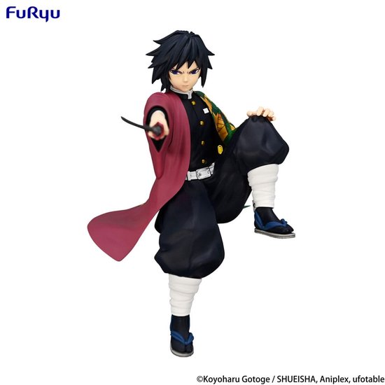 Furyu Demon Slayer: Kimetsu no Yaiba Noodle Stopper PVC Statue Tomioka ...