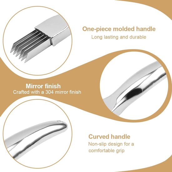 RVS Uienrolschaar voor Fijne Julienne van Groene Uien | bol