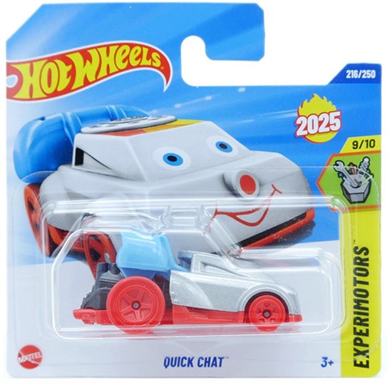 HOT WHEELS QUICK CHAT DREAM SILBER FISHER PRICE PHONE 216/250 1:64 HW ...