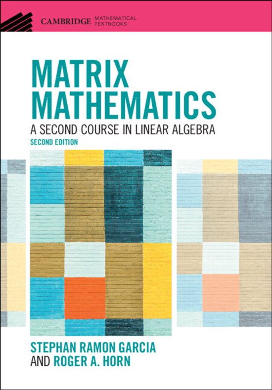 Cambridge Mathematical Textbooks- Matrix Mathematics | 9781108837101 ...