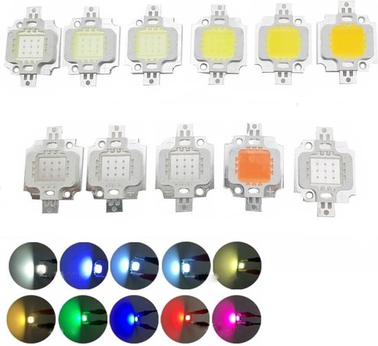 Cosensi - LED-chip koningsblauw 445nm 10W 2 stuks | DC 9V-11V 900mA ...
