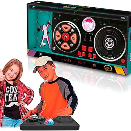MMP® DJ Set Kinderen - DJ Set - Zwart - 53cm x 8cm x 26cm | bol