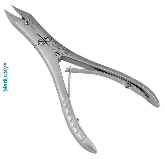 MEDLUXY® Pro - Nageltang Hoektang Holle Gebogen Snijvlak - Dubbele ...