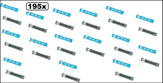 195x Zout en peper sticks - restaurant festival food snacks eten ...