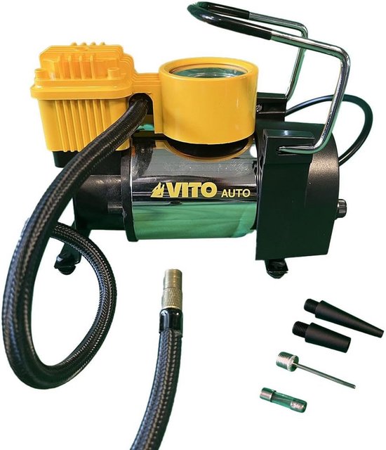 Draagbare Mini-Compressor 150 PSI 140W Multifunctioneel | bol