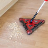 Draadloze Rolveger Met Verstelbare Steel en Accu - Rood/Zilver | bol