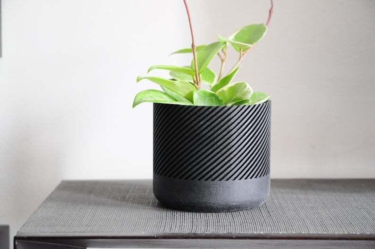 Aspen Groovi Luxe Bloempot Ø12cm - Handgemaakt - Modern design ...