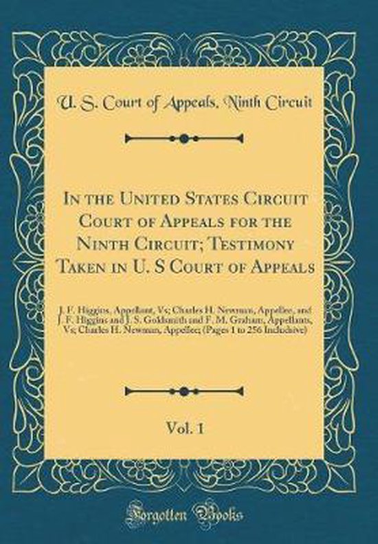 In The United States Circuit Court Of Appeals For The Ninth Circuit