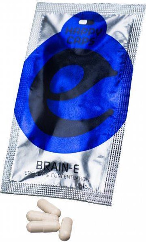Studeerpil - Brain-E - Happy Caps | bol.com