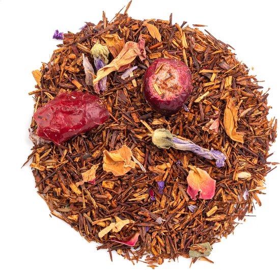 Pomegranate Rooibos thee met granaatappel - Mr & Mrs Tea - 80 g | bol.com