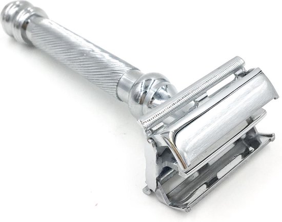 Parker 99R Safety Razor / Butterfly Gesloten Kam Incl 10 Mesjes | bol