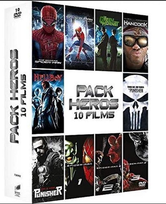 Pack 10 DVDs - collection "Héros" ( 10 films ) (Dvd) | Dvd's | bol.com