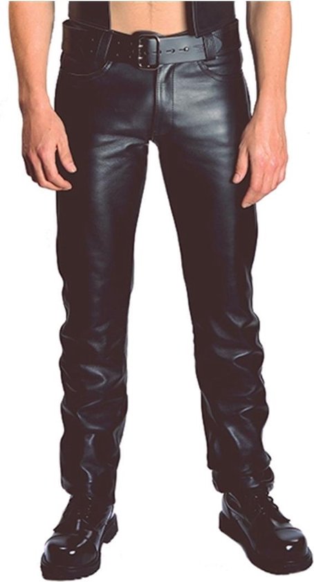Mister b leather jeans buttons 33 | bol