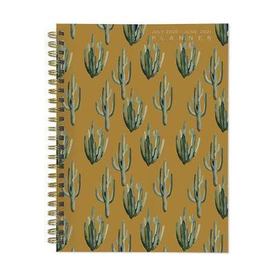 Cal 2021- Mustard Cactus Academic Year Planner | bol.com
