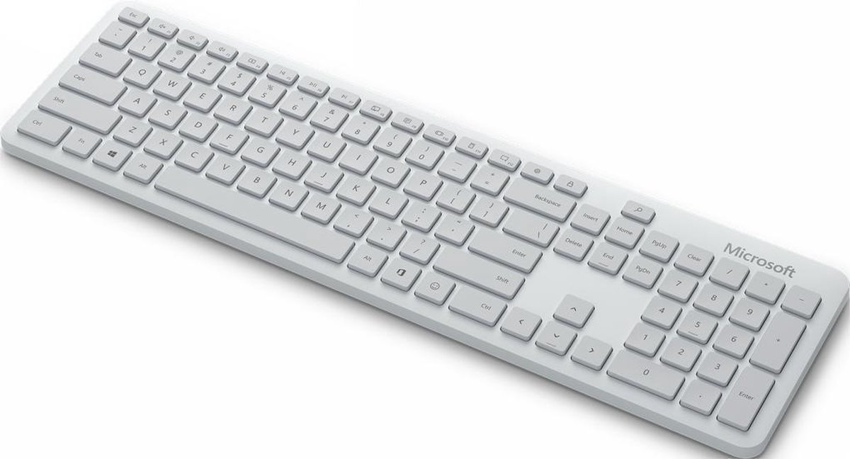Microsoft draadloos toetsenbord en muis bundel - Wit | bol.com