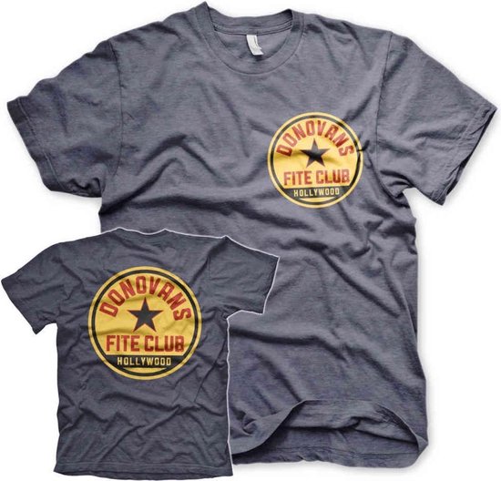 Ray Donovan Heren Tshirt -2XL- Donovans Fite Club Blauw | bol