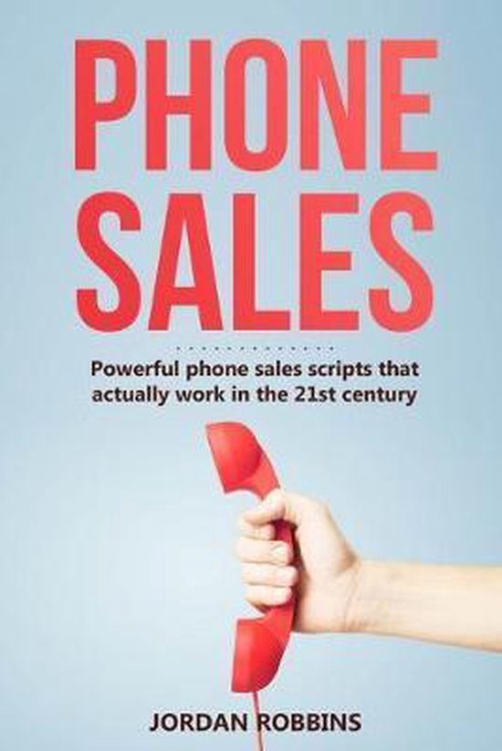 Phone Sales | 9781690131120 | Jordan Robbins | Boeken | bol