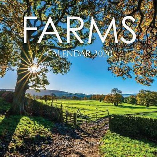 Farms Calendar 2020, Golden Print | 9781695492516 | Boeken | bol