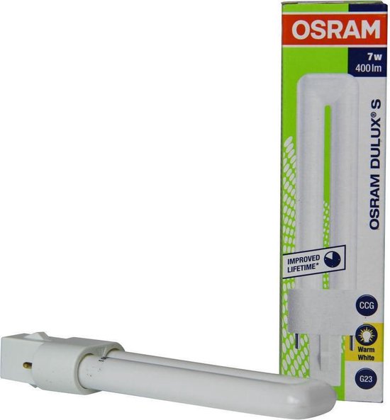 Osram Dulux S fluorescente lamp 7 W G23 Warm wit | bol.com