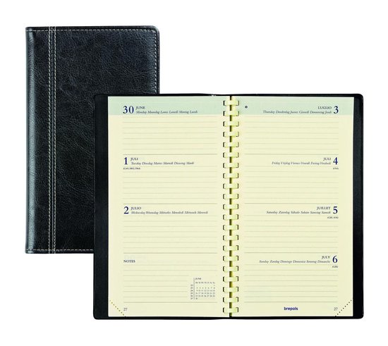 Brepols Agenda 2021 • Interplan • Palermo luxe cover • 9 x 16 cm • met ...