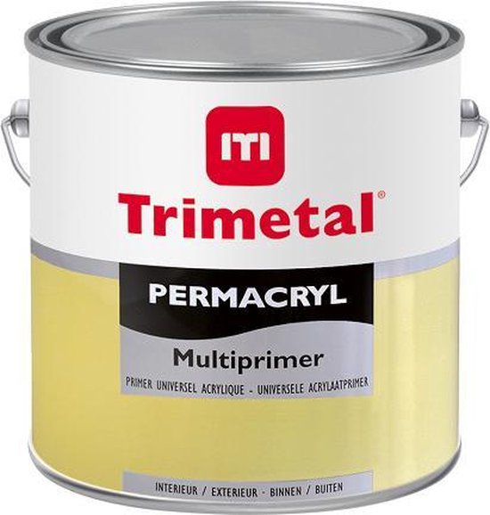 Trimetal Permacryl Multiprimer - Wit - 1L | bol